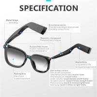 China Music Polarized 220mAh Smart Audio Sunglasses With Microphone for sale