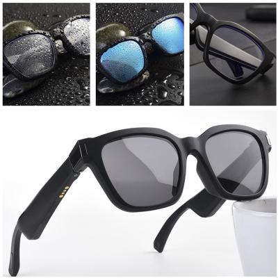China Bluetooth 5.0 Smart Glasses Music Voice Call Sunglasses Can Be Matched With Prescription Lenses Compatible IOS Android for sale
