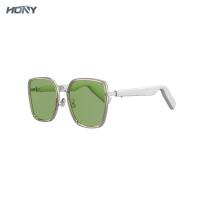 China Anti Blue Smart Bluetooth Wireless Sunglasses With Sport Headset Microphone for sale