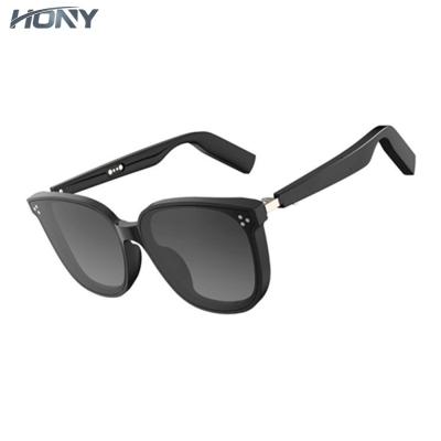 China Smart Eyewear Open Ear Speaker With Bluetooth Connectivity For Gaming Meeting Traveling Driving White Black for sale