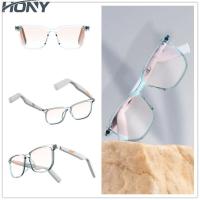 China Unisex IP67 160h Wireless Sunglasses With Bluetooth Headset Hands Free Calling for sale
