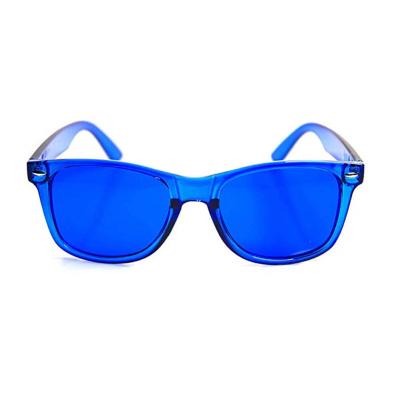 China 1.7mm Thick Colour Therapy Sunglasses UV400 Ultraviolet Radiation for sale