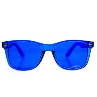 China 1.7mm Thick Colour Therapy Sunglasses UV400 Ultraviolet Radiation for sale