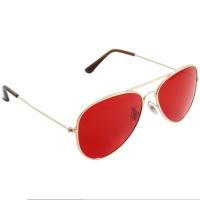 China Hony Metal Frame Red Green Glasses Vision Therapy CE Rosh EN71 for sale