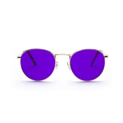China Colored Women Men Fashion Sunglasses,Round Sun Glasses, Old Fashion Polarized Sunglasses for sale
