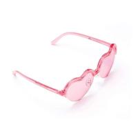 China Luxury Sunglasses Women Lady Sunglasses Heart Candy Color Big Frame Ins Sun Glasses for sale