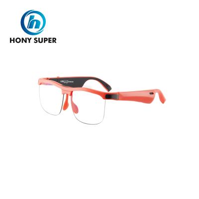 China Rimless Music 5.0 Bluetooth Smart Audio Glasses 44g TR90 Nylon for sale