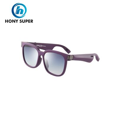 China 0.7mm Hd Nylon Bluetooth Audio Sunglasses CE Rosh Certificate for sale