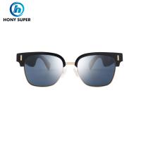 China 53g 1.7mm Waterproof Wireless Bluetooth Sunglasses Connect Mobile Phones for sale