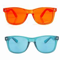 China Polarized Sunglasses For Men Women Classic Vintage Square Sun Glasses UV400 Protection Colour Therapy Glasses for sale