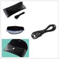 China 185x75x50mm Music Smart Sunglasses Spectacles Charging Case Portable Soft for sale