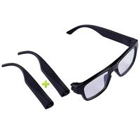 China 64GB 5MP CMOS Sensor 75mins Video Camera Eyeglasses For Home Business for sale
