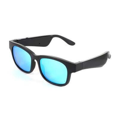 China Noise Cancelling BT5.0 Bluetooth Earphone Glasses Smart Audio Glasses For Music for sale