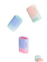 China Jelly Mini Portable Neck Fan Cooler USB Rechargeable Neckband Cooling Fan for sale