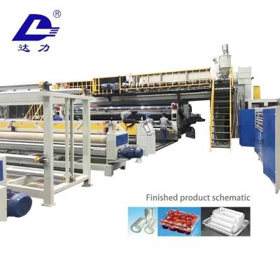 China PET Sheet Extrusion Production Line 0.5-3.0mm Multi-Layer Co-Extrusion for sale