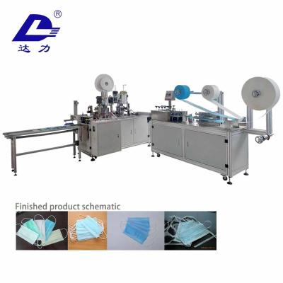 China Disposable Mask Making Machine 160pcs/min High Speed Automatic Production Line for sale
