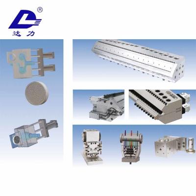 China Plastics Extrusion T-die 8000mm Width 30mm Thickness for PP PE PET EVA Casting Film Sheet for sale