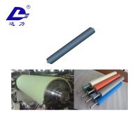 China High Temperature Silicone Rubber Roller 60℃ to 250℃ for Plastic Coating and Corona Treatment for sale