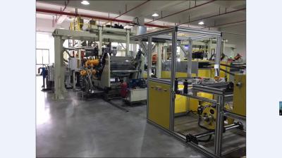 China 200KW Sheet Extrusion Geomembrane Making Machine Double Screw Extruder Machine for sale