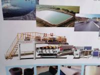 China LDPE Geomembrane Extrusion Line 0.1-3.0mm Thickness 2300-9300mm T-Die Size for sale
