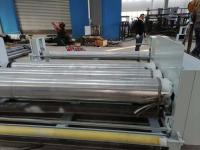China Granule Woven Fabric Hot Roll Laminating Machine With single screw for sale