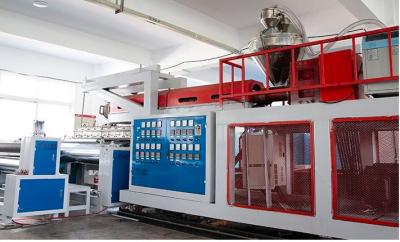 China PE EVA TPR Extrusion Lamination Machine 1600mm T Die Adhesive Laminating for Car Mat for sale