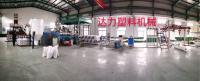 China HDPE LDPE Geomembrane Extruder Machine 8000mm Working Width Twin Screw for sale