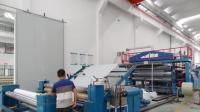 China Waterproof Geomembrane Making Machine Double Screw Extruder 0.1-3.0mm 2300-9300mm T-Die for sale