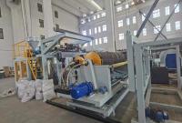 China CPE TPE Glove Cast Film Extrusion Machine 150kg/h 1800mm Working Width for sale