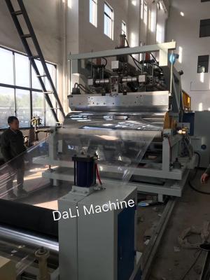 China HDPE Geomembrane Making Machine 0.1-3.0mm Thickness 9000mm Max Working Width for sale