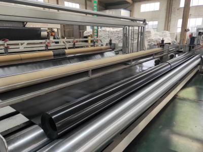 China HDPE LDPE Geomembrane Extrusion Line 3m Wide Film Sheet Making Machine 0.1-3mm for sale