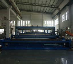 China 1600kw 3300mm Textured HDPE Geomembrane Making Machine for sale