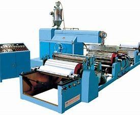 China 0.1mm Elastomer PVC Sheet Extruder Coating Lamination Machine for 3D Wall Brick Production for sale