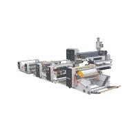 China Single Screw PE PP Extruder Lamination Machine 1400-2800mm for Paper Woven Fabric for sale