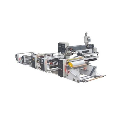 China Single Screw PE PP Extruder Lamination Machine 1400-2800mm for Paper Woven Fabric for sale