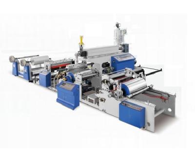 China Double Extrusion Lamination Film Coating Machine 180M/Min 1100-2500mm for sale