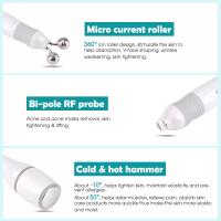 China 6 In 1 Hydrogen Oxygen Bubble Facial Beauty Machine Portable H2O2 Heating Bubble for sale