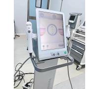 China Portable Double Handle MicroUltra Ultrasound +RF 2 In1 Ultrasound Face Lifting Machine for sale
