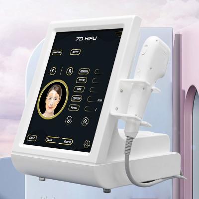 China Big screen single handle 7D hifu face body lifting tightening machine for wrinkles for sale