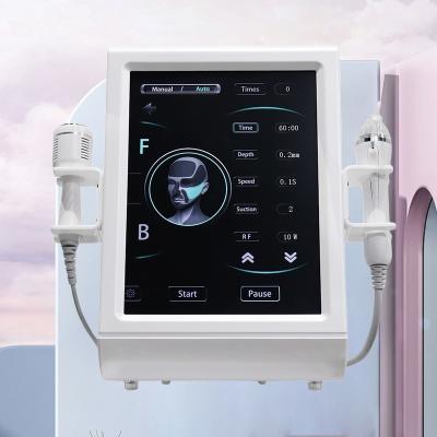 China Portable Fractional Rf Microneedling Machine Cooling Head For Face And Body Skin Rejuvenation for sale