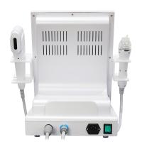 China Anti-aging 2 in 1 plus 7d hifu 7cartridges 20000 shot with gold rf microneedle for sale
