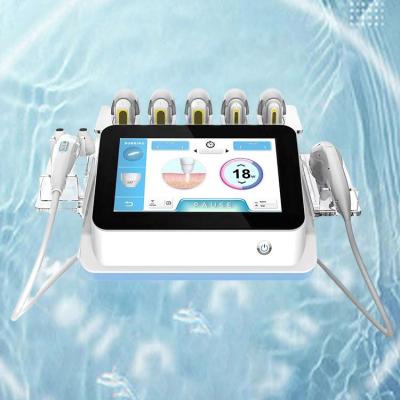China 7D Plus 2 In 1 HIFU Beauty Machine Painless Vmax Face Lifitng Body Tightening for sale