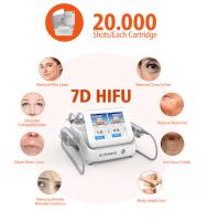 China Ultramax 7D HIFU Beauty Machine Double Control 7 Cartridge For Body Slimming for sale