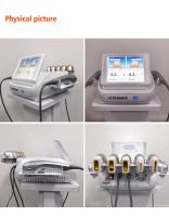 China Ultramax 7D HIFU Beauty Machine Double Control 7 Cartridge For Body Slimming for sale