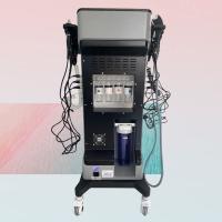 China Vertical 8 Handles Hydrafacial Beauty Machine 8 in 1 Oxygen Girl Line Lifting for sale