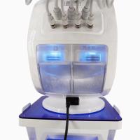 China Skin Detection Ice Blue Hydrafacial Beauty Machine Water Dermabrasion Oxygen Jet for sale