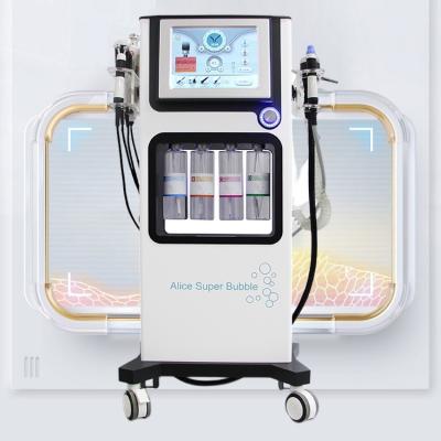 China Alice Super Bubble Hydrafacial Beauty Machine 7 In 1 Oxygen Peel Deep Cleansing for sale