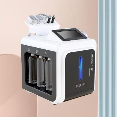 China Ultrasonic Hydrafacial Beauty Machine Moisturizing 10 In 1 Microdermabrasion Machine for sale