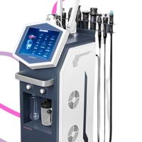 China Oxygen Injection Microdermabrasion Facial Machine 13 In 1 Microcurrent for sale