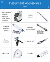 China SPA626 7 In 1 Multifunction Skin Care Machine Facial Hydra Dermabrasion Machine for sale